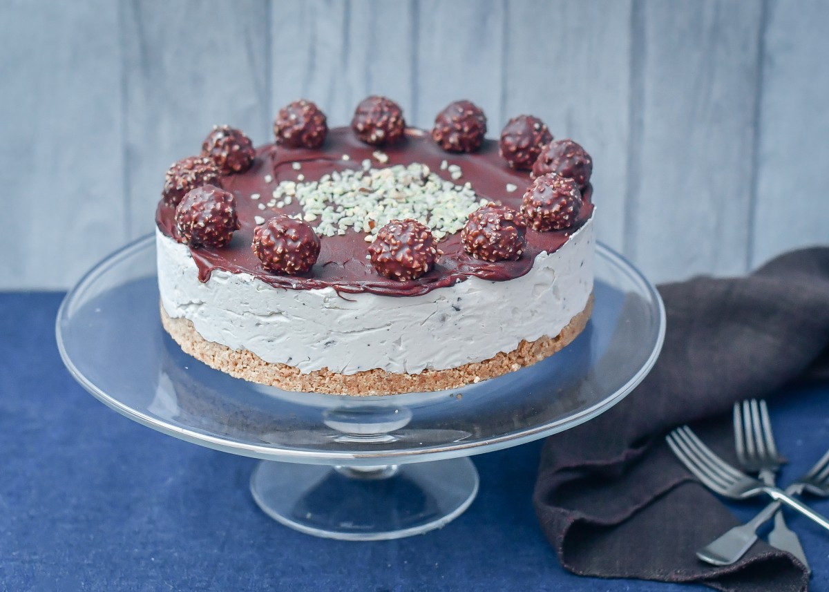 The Ambassador’s Ferrero Rocher Cheesecake Maxwell's Desserts