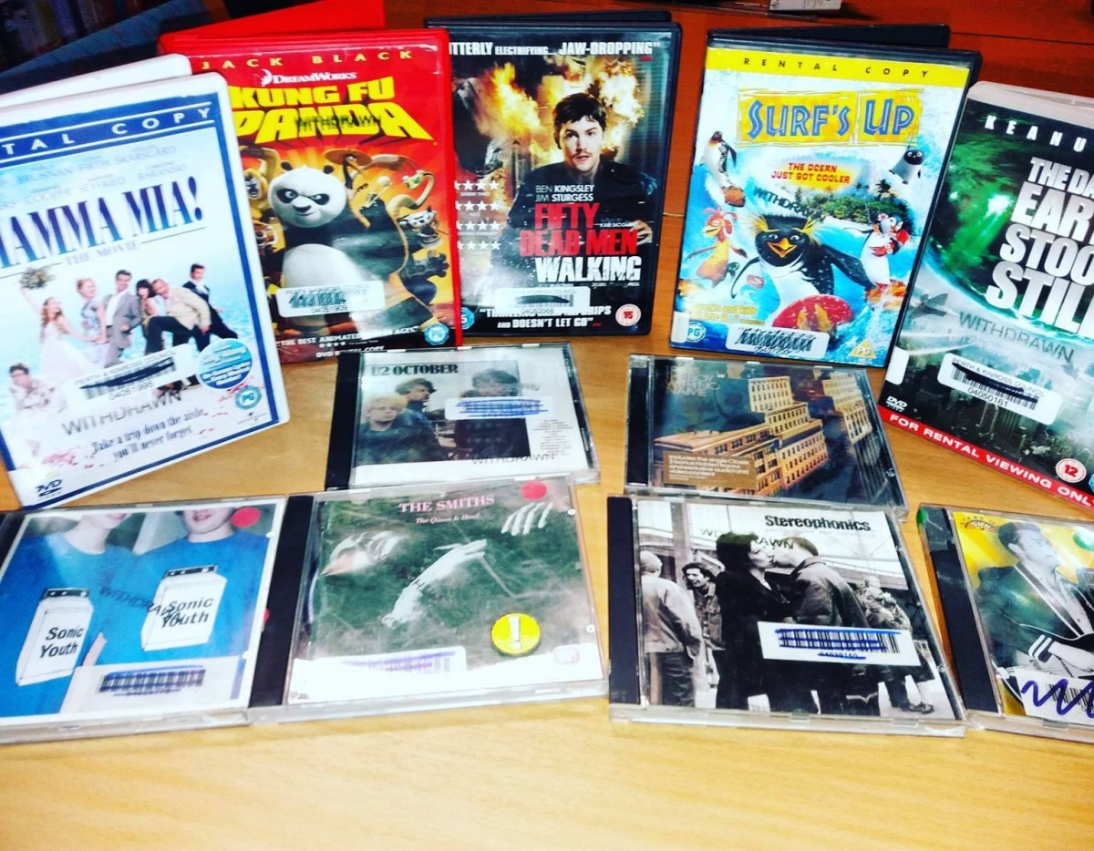 Clearance sale at AK Bell Library