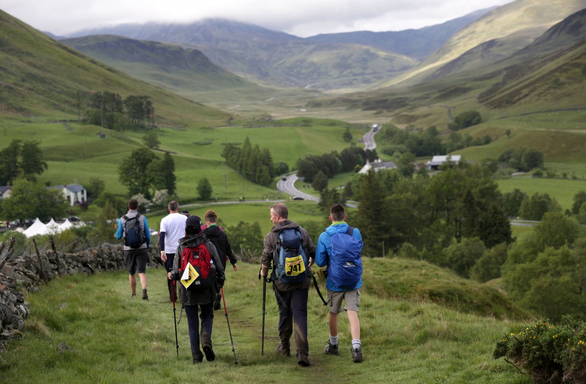 The Cateran Yomp 2018 at Blairgowrie