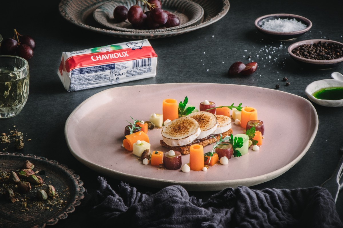Chavroux Goats Cheese Tart Recipe from Masterchef the Professionals
