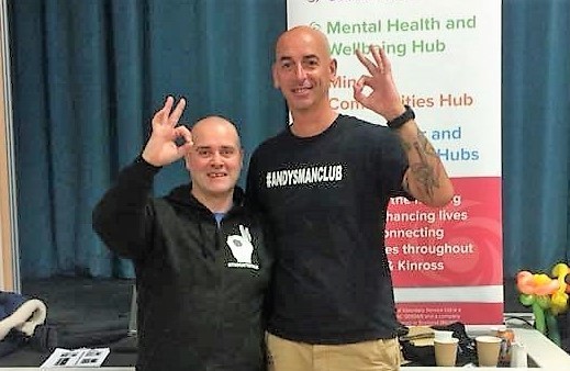 Andy's Man Club Tour in Perth at Tay Street